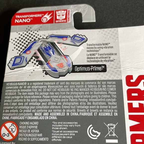Hasbro | Toys | Hexbug Nano Transformers Decepticon Lockdown Nwtnib ...